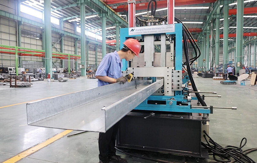 CZ Purlin Roll Forming Machine - CZ Purlin Roll Forming Machine, Light Gauge Steel Framing ...