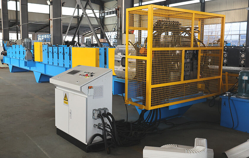 Downspout Roll Forming Machine - Roll Forming Machine - CZ Purlin Roll ...