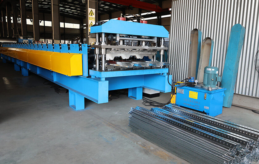 Metal Floor Decking Roll Forming Machine - Roll Forming Machine - CZ ...